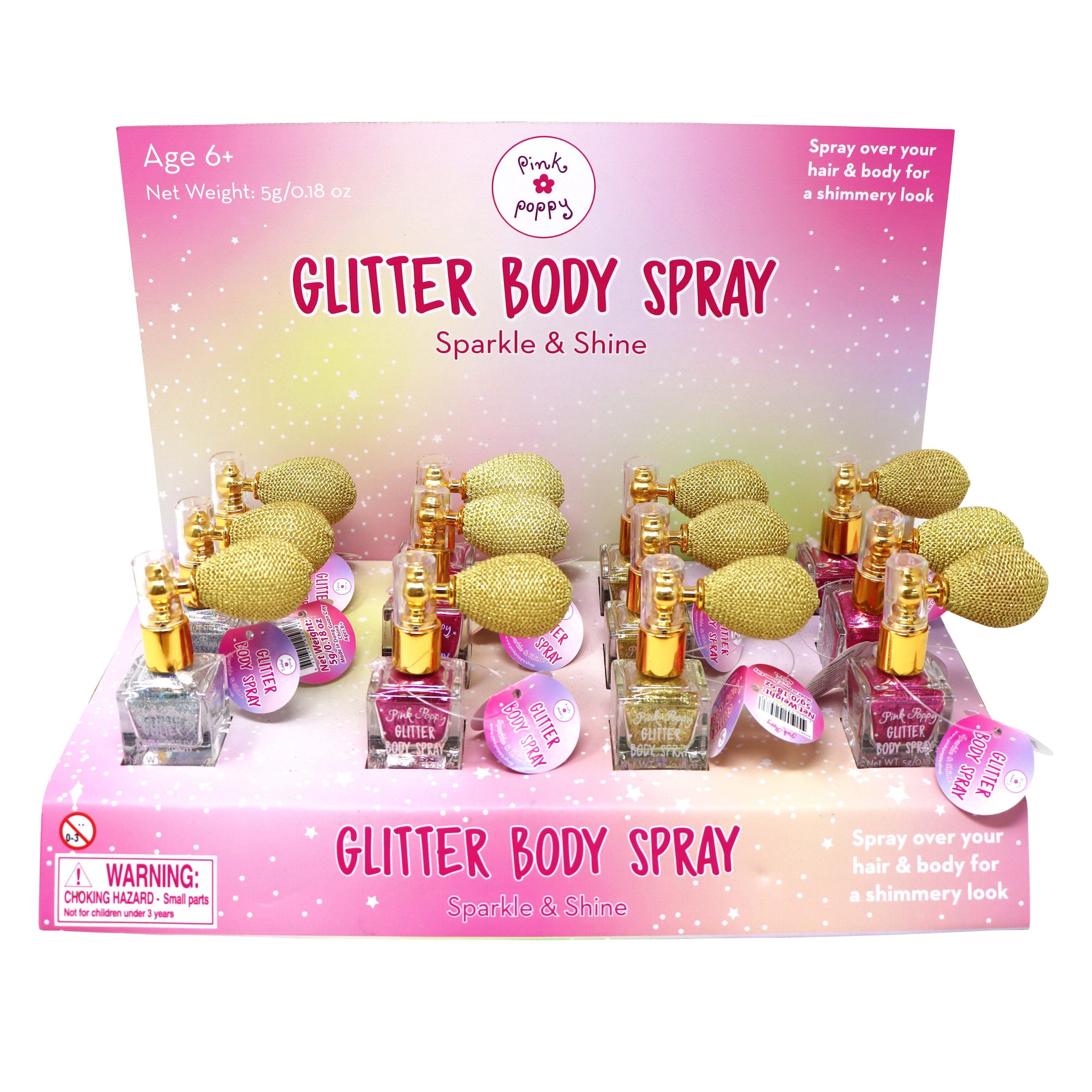 Sparkle & Shine Glitter Body Spray | The Enchanted Trove Sparkle & Shine Glitter Body Spray | The Enchanted Trove
